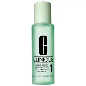 CLINIQUE Clarifying Face Lotion 1 Liquid Exfoliator For Dry Skin - One-color