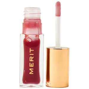 MERIT Shade Slick Classic Hydrating Tinted Lip Oil Mapleton