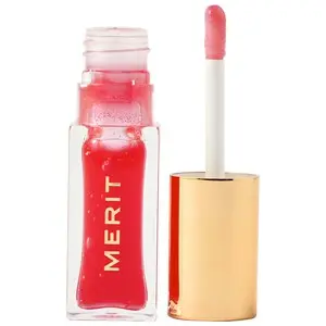 MERIT Shade Slick Classic Hydrating Tinted Lip Oil Maraschino