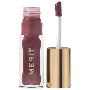 MERIT Shade Slick Classic Hydrating Tinted Lip Oil Tabby