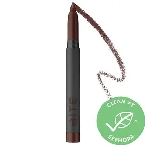 BITE BEAUTY Power Move Creamy Matte Lip Crayon - Cognac