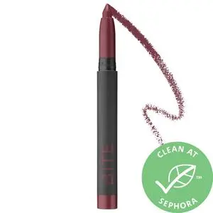 BITE BEAUTY Bite Beauty Power Move Creamy Matte Lip Crayon Red Velvet