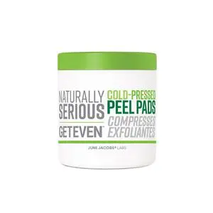 NATURALLY SERIOUS Get Even Cold-pressed Peel Pads - One-color