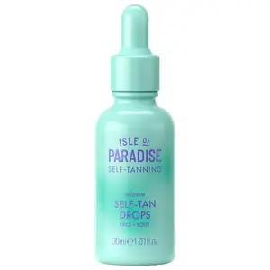 ISLE OF PARADISE Gouttes Autobronzantes Pour Le Visage - Medium