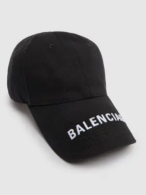 Balenciaga - BALENCIAGA Logo Embroidered Baseball Cap