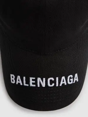 Balenciaga - BALENCIAGA Logo Embroidered Baseball Cap