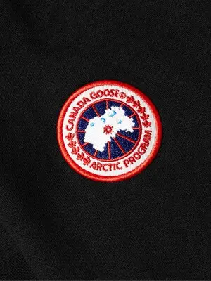 Canada Goose Huron Organic Cotton-jersey Hoodie - Black