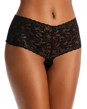 Hanky Panky Open Retro Thong Black
