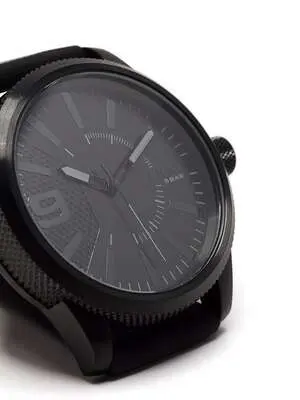 DIESEL® Rasp Total 46mm Chronograph Watch - Black