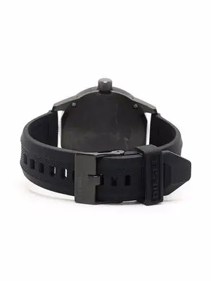 DIESEL® Rasp Total 46mm Chronograph Watch - Black