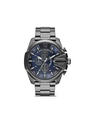 DIESEL® 51mm Bracelet Watch - Silver