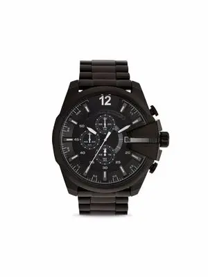 DIESEL® Mega Chief Chronograph Watch Black