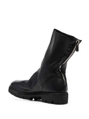 Guidi Zipped Ankle Boots
