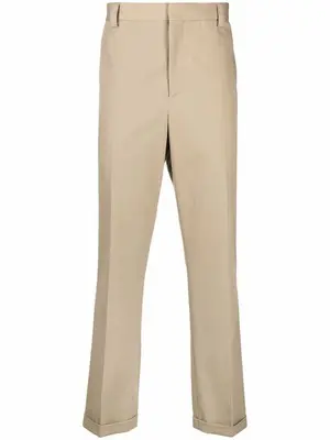 Nanushka Straight-leg Tailored Trousers - Neutrals