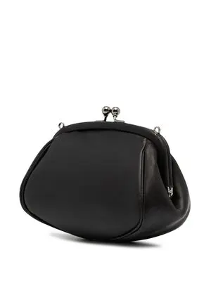 Yohji Yamamoto Clasp Leather Shoulder Bag