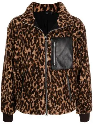 Amiri Leopard-print Bomber Jacket