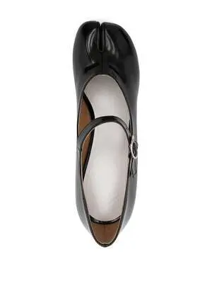 MAISON MARGIELA Tabi Mary Jane Pumps - Black