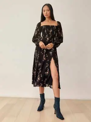 REFORMATION Cello Dress