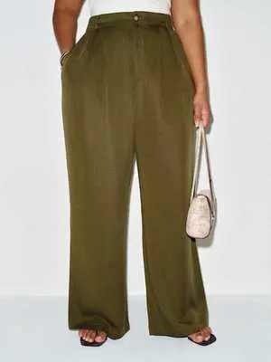 REFORMATION Mason Pant - Green