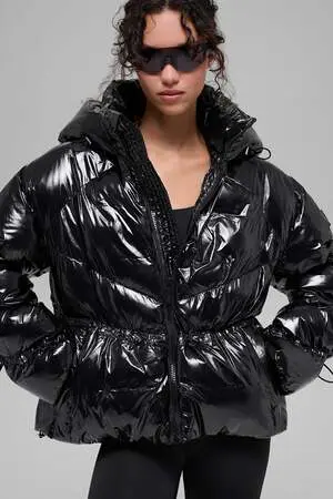 Women's Drop Shoulder Puffer Jackets