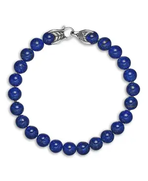 David Yurman Spiritual Beads Bracelet With Lapis Lazuli - Blue/silver