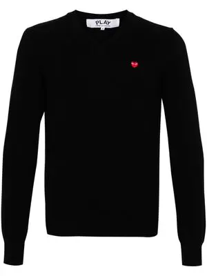 Play Comme Des Garcon Relaxed Sweaters For Men