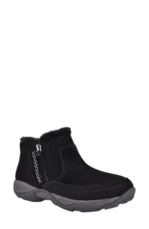 Easy Spirit Epic Water Resistant Ankle Boots - Black