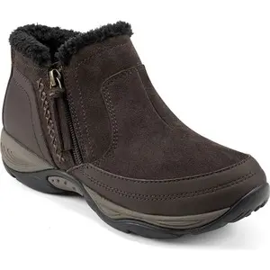 Easy Spirit Epic Water Resistant Ankle Boots - Chocolate