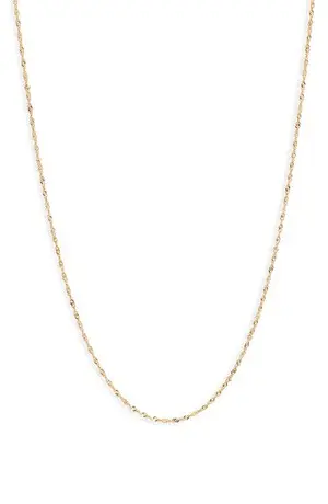 Bony Levy Bony Levy 14k Gold Twisted Chain Necklace 14ky