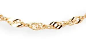 Bony Levy 14k Gold Twisted Chain Necklace