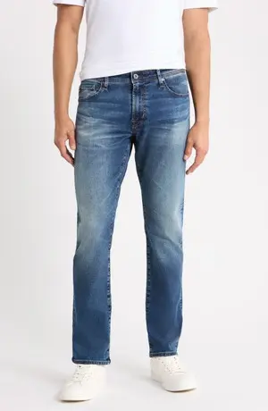 Ag Graduate Tailored Straight Leg Jeans - Turntable