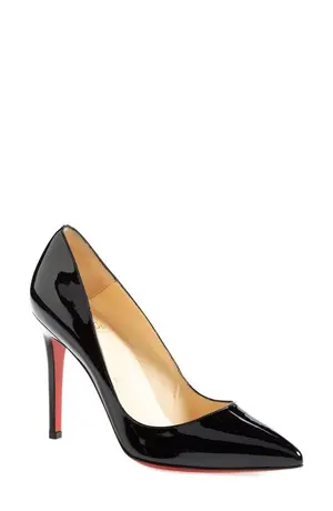 CHRISTIAN LOUBOUTIN Pigalle Pointed Toe Pump Black