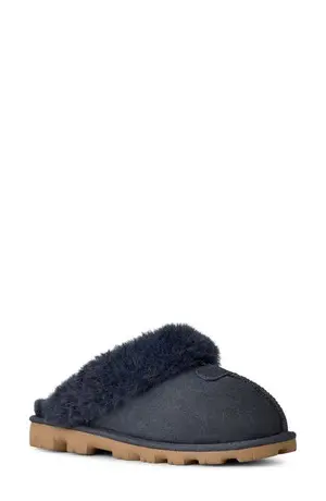 UGG Coquette Genuine Shearling Lined Slipper Dkn