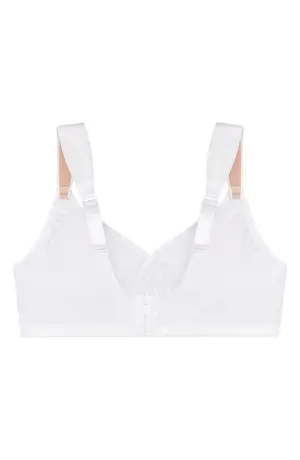 GLAMORISE Magiclift® Seamless Support T-shirt Bra - White