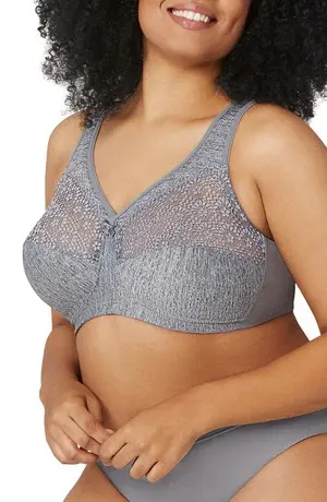 GLAMORISE Magiclift® Moisture Control Bra Grey
