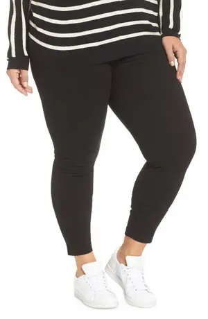 Lyssé Ntials High Rise Stretch Denim Leggings - Black