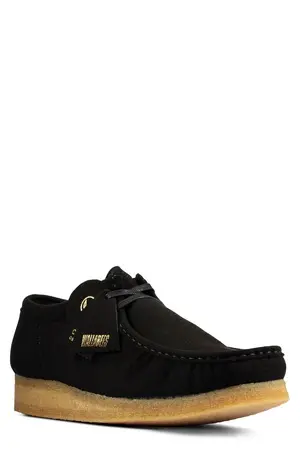 Clarks Clarks Wallabee Chukka Boot Black Vegan