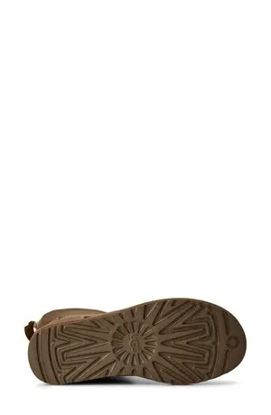 UGG Mini Bailey Bow Ii Shearling Bootie - Light Bronze
