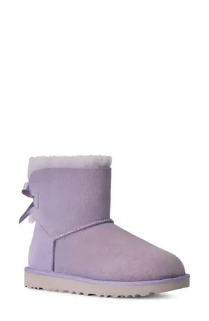 UGG UGG(r) Mini Bailey Bow II Shearling Bootie Wllc
