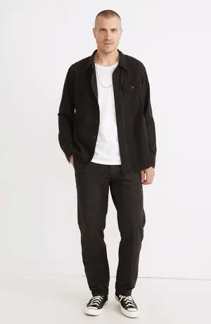 Madewell Relaxed Straight Leg Workwear Pants