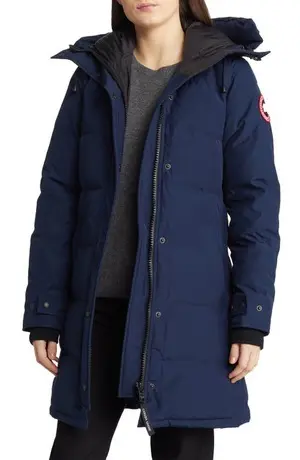Canada Goose Canada Goose Shelburne Water-Resistant Down Parka Atlantic Navy