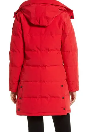 Canada Goose Shelburne Water-resistant Down Parka - Red