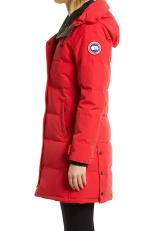 Canada Goose Shelburne Water-resistant Down Parka - Red