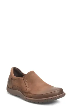 BØRN Nigel Slip-on Loafer - Brown Nubuck