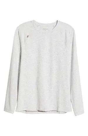 RHONE Reign Long Sleeve T-shirt - Gray Space Dye
