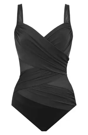 Miraclesuit Network Madero One-piece Swimsuit - Black