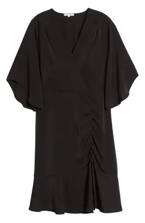 STANDARDS & PRACTICES Wrap Dress - Black
