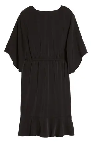 STANDARDS & PRACTICES Wrap Dress - Black