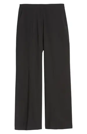 STANDARDS & PRACTICES High Waist Wide Leg Pants - Black