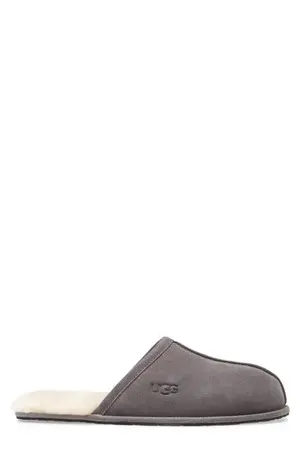 UGG Genuine Shearling Scuff Slipper - Dgry